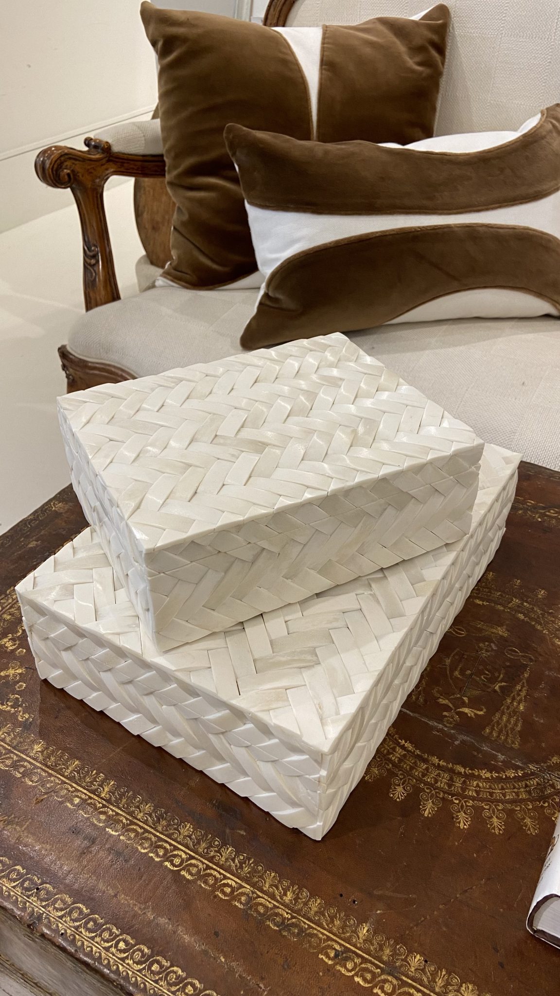 Decorative Braided Bone Box | Official Tara Shaw